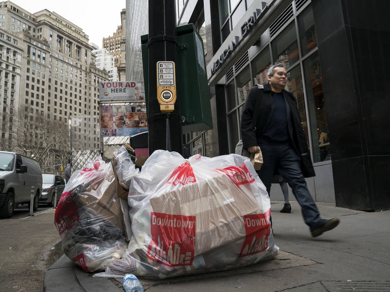 Less Than A Quarter Of NYC's Garbage Is Actual Trash, Study Finds | New ...