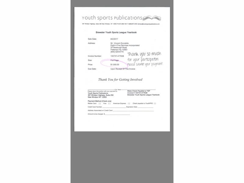 SCAM ALERT - Fake Youth Sports Sponsorship | Southeast, NY Patch