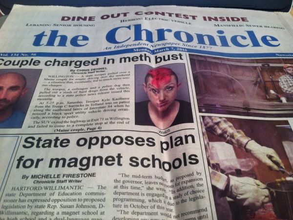 Chronicle Newspaper Sold to Media Company - Mansfield, CT Patch