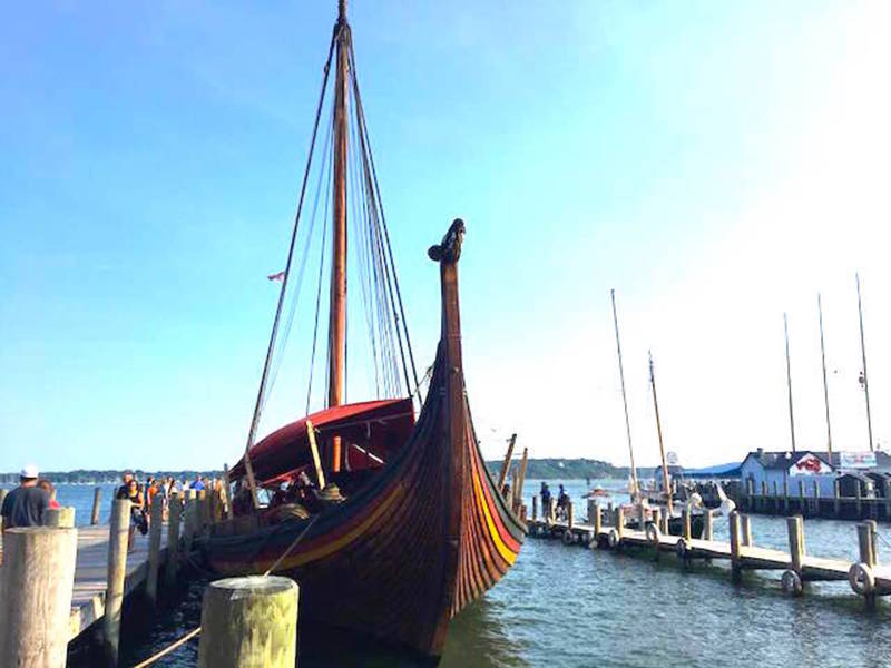 Mighty Norwegian Viking Ship Makes Grand Debut On LI: Photos | North ...