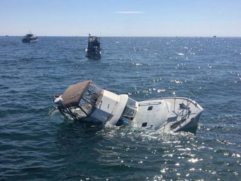 7 Saved From Sinking Boat Off Montauk Point: Coast Guard | Montauk, NY ...