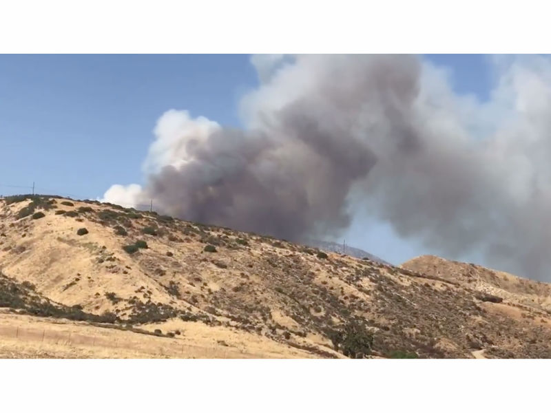 Mias Fire In Banning Grows To 600 Acres, 5% Containment [UPDATED ...