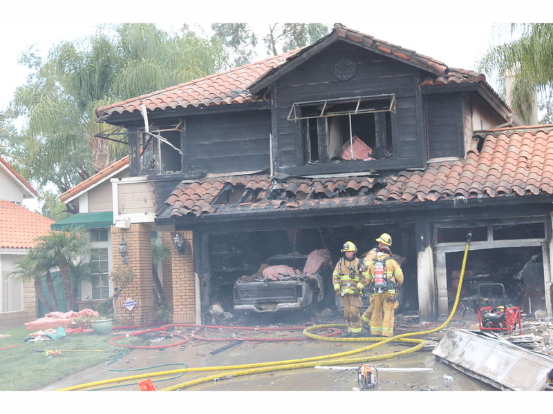 Murrieta House Fire Sparked By Vehicle, Fire Officials Say: PHOTOS ...