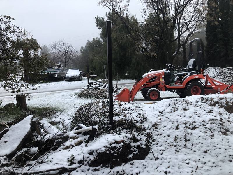 Snow Hits Riverside County As Levels Drop To 6-Year Low | Temecula, CA ...