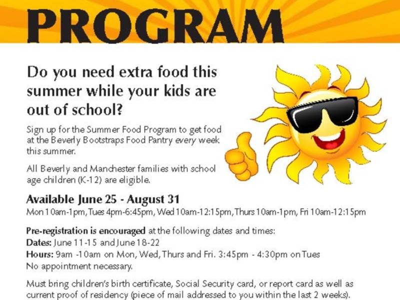 Extra Food for Kids Through the Summer Food Program | Beverly, MA Patch