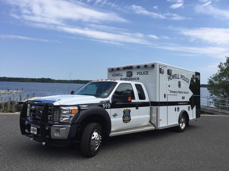 Howell Police Receive New Ambulance | Howell, NJ Patch