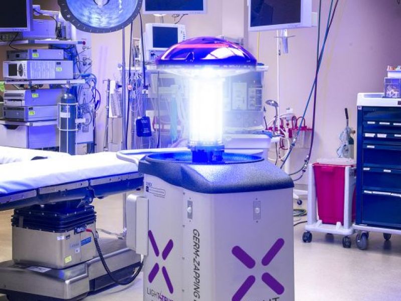 Cartersville Medical Center Unveils Xenex Germ-Zapping Robot ...