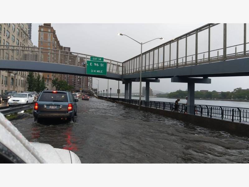 Flooding Shuts Down Upper East Side Portion Of FDR Drive | Upper East ...