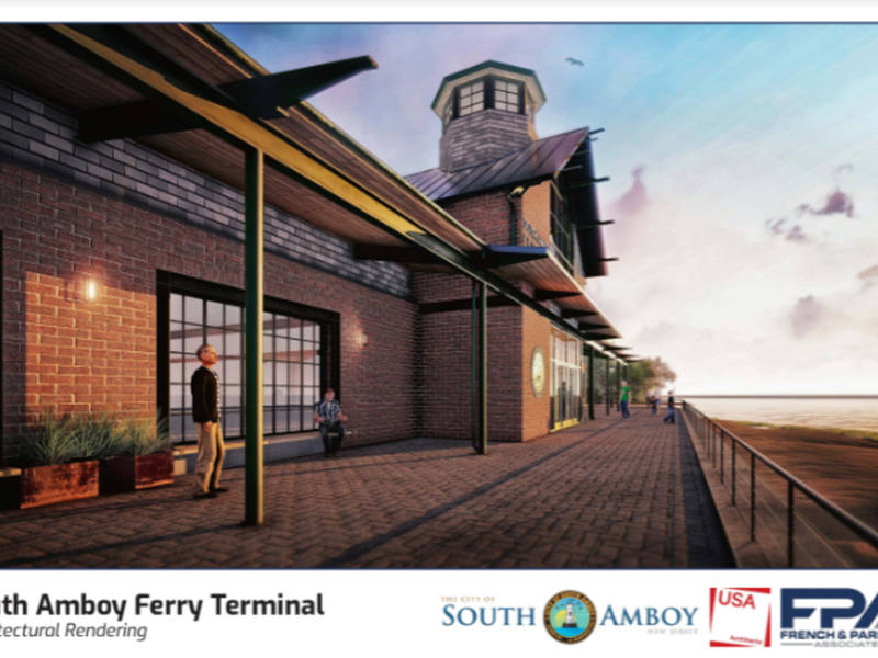 See The Rendering Of South Amboy Ferry Terminal For NYC Ferries ...
