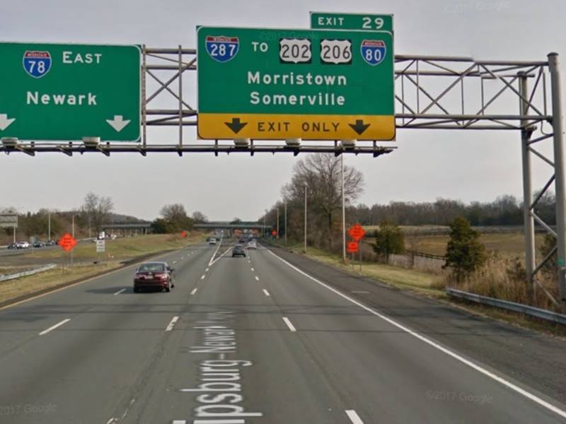 I-78 Exit Ramp To I-287 Closed This Weekend In Bedminster ...