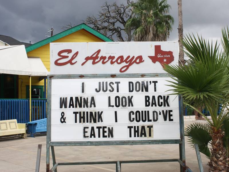 Famed 'El Arroyo' Austin Restaurant Signs Collected In Book Form ...