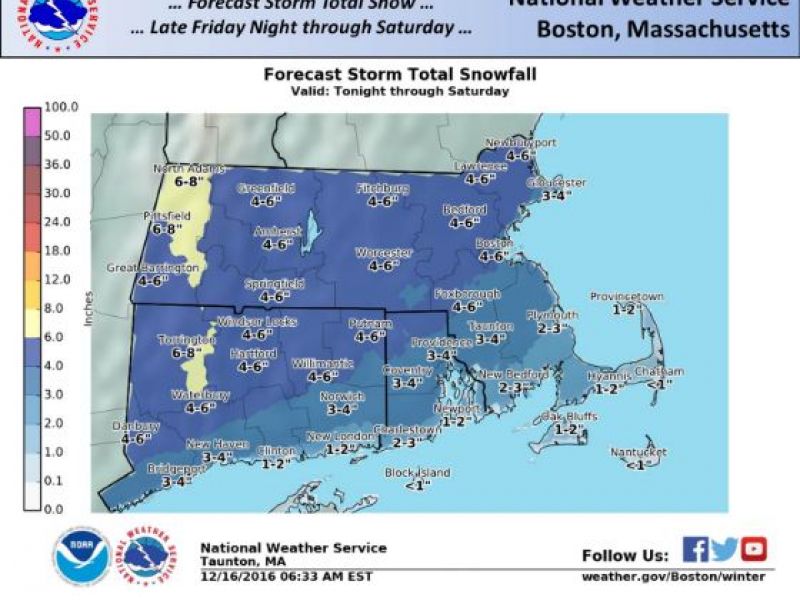 Massachusetts Weather Forecast: Snow Estimates - Boston, MA Patch
