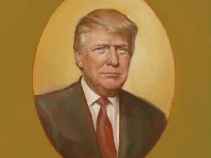 Trump's New Portrait Unveiled, Will Hang in White House Visitor Center | Washington DC, DC Patch