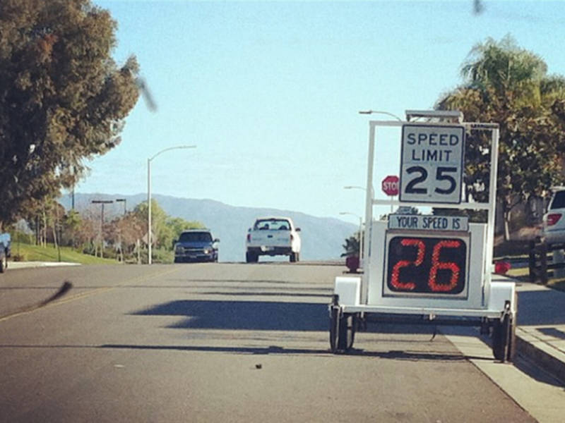 Speeders Beware: New Radar Feedback Trailer Coming To SoCo Roads ...