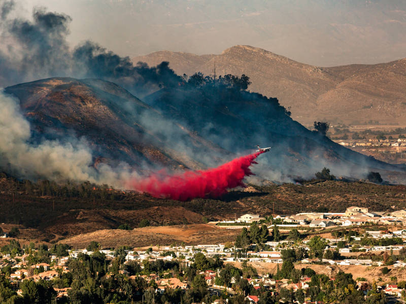 Liberty Fire: Murrieta Blaze At 300 Acres, All Schools Canceled ...