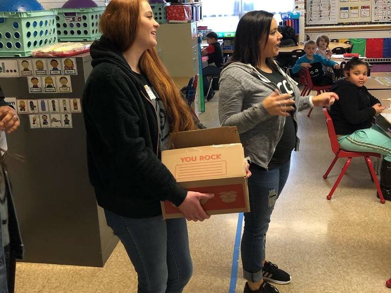 Teachers at Allen Elementary receive a supply surprise | Indianapolis ...