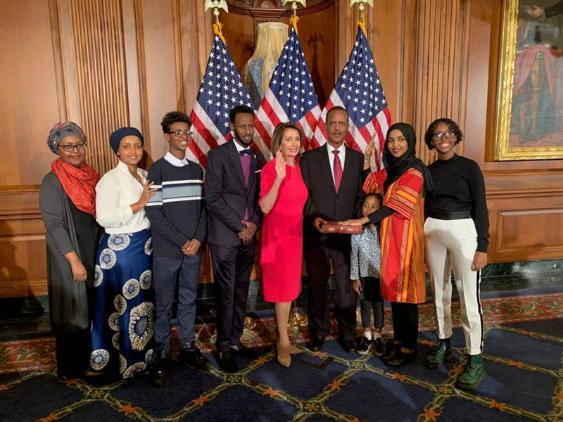 Ilhan Omar Sworn Into Congress, Takes First Votes | Southwest ...
