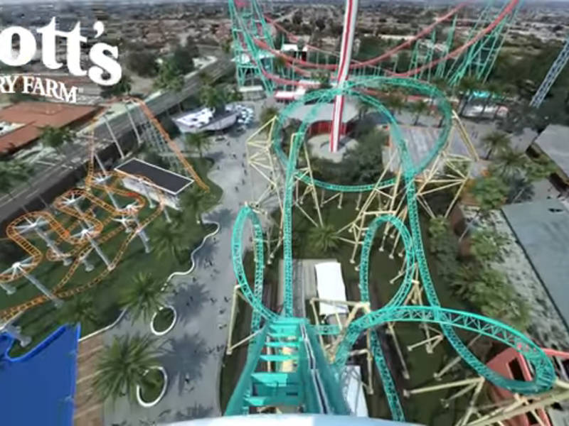 See What HangTime Rollercoaster Is Like At Knott's Berry Farm | Rancho ...