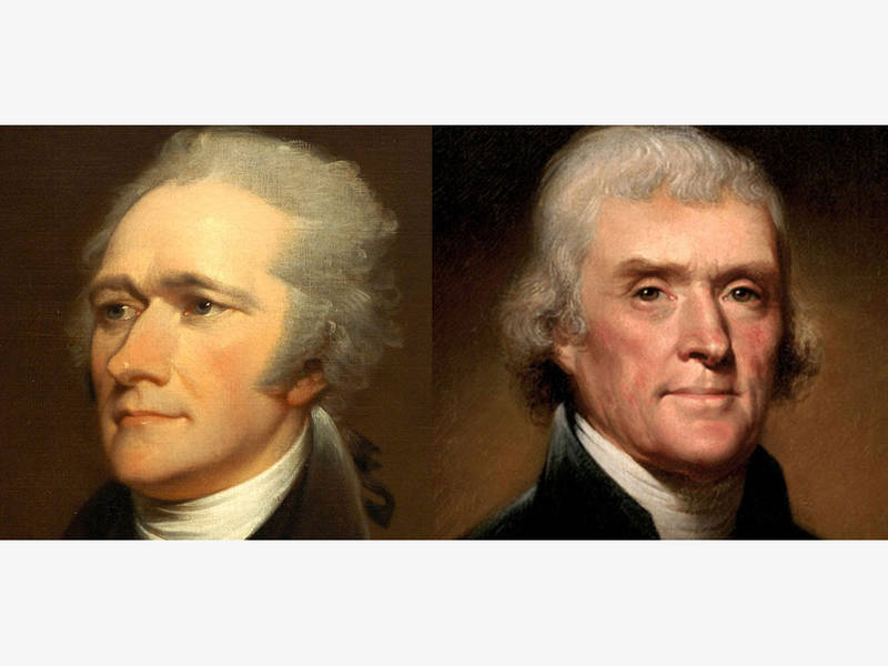 Hamilton Vs. Jefferson... The Rivalry That Shaped America | Rockville ...