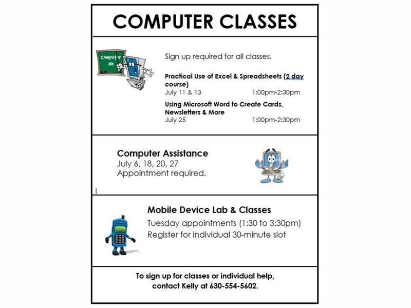 Computer Classes for Seniors | Oswego, IL Patch