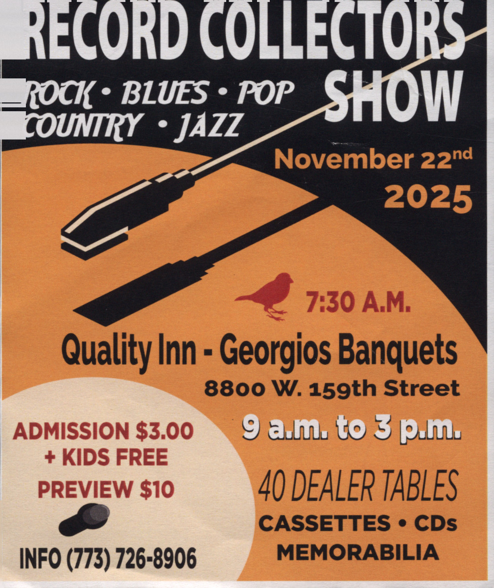 Nov 22 | Record Collectors Show | Palos, IL Patch