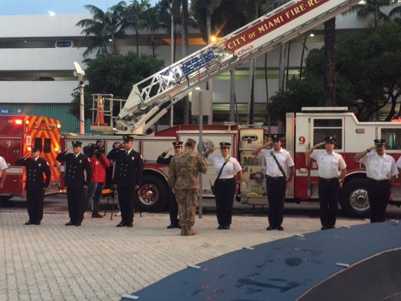 WATCH NOW: Miami Beach Firefighters Get Surprise Visit From Dad | Miami ...