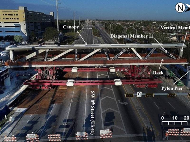 FIU Pedestrian Bridge Had Cracks Days Before Collapse | Pinecrest, FL Patch