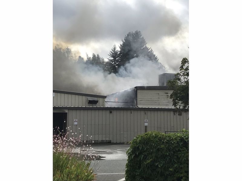 Structure Fire Destroys Building At Fircrest Campus In Shoreline ...
