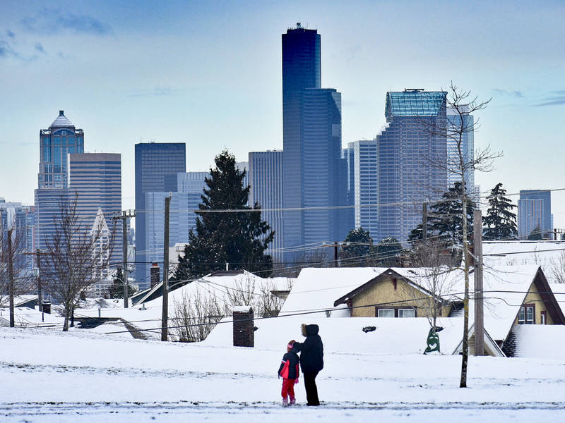 More Snow Coming To Seattle Area, Forecasts Show | Seattle, WA Patch