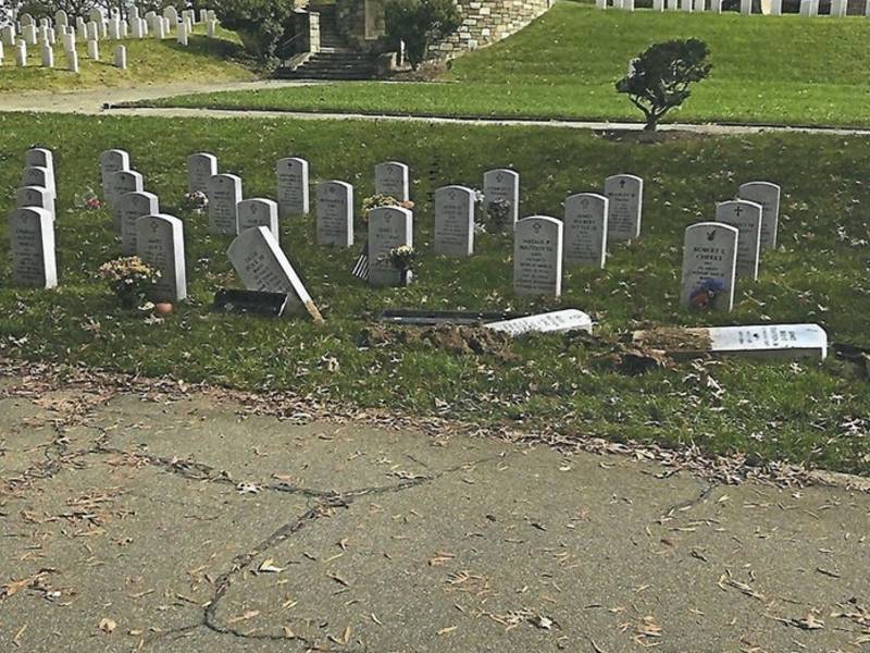 'Senseless and Hurtful': Veteran Graves Damaged In Alexandria | Old ...
