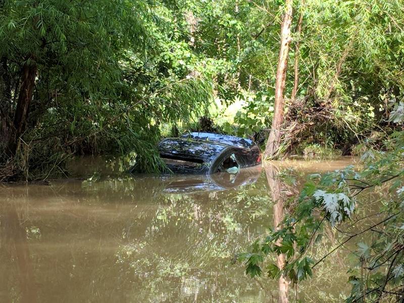 Driver Trapped In Deep Flood Waters Rescued In Vienna | Vienna, VA Patch