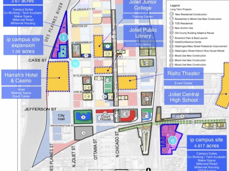 Joliet Junior College Campus Map - Map