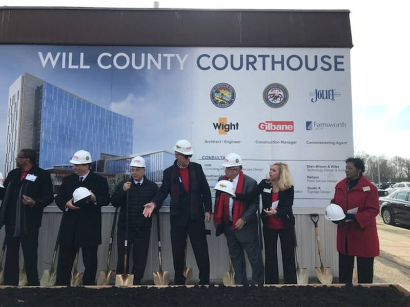 Ceremony For 10-Story $215 Million Will County Courthouse | Joliet, IL ...
