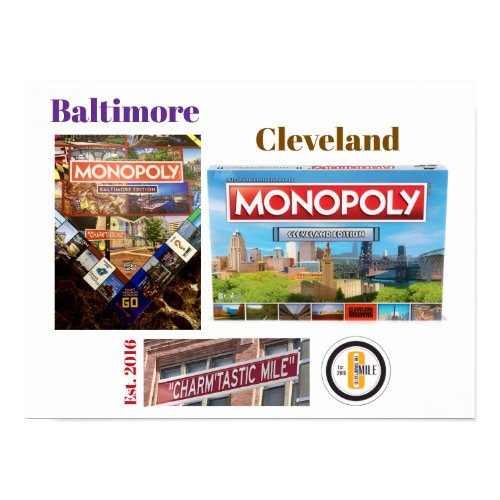 Nov 16 | Game Day Baltimore vs Cleveland MONOPOLY Editions, Ravens vs ...