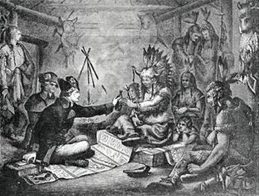 Historical accounts of first contact with indigenous tribes ...