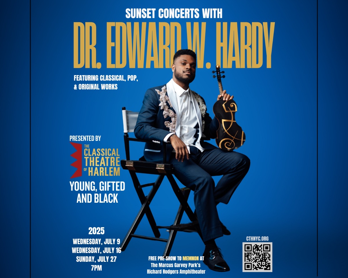 Jul 27 | Sunset Concerts with Dr. Edward W. Hardy | Harlem, NY Patch