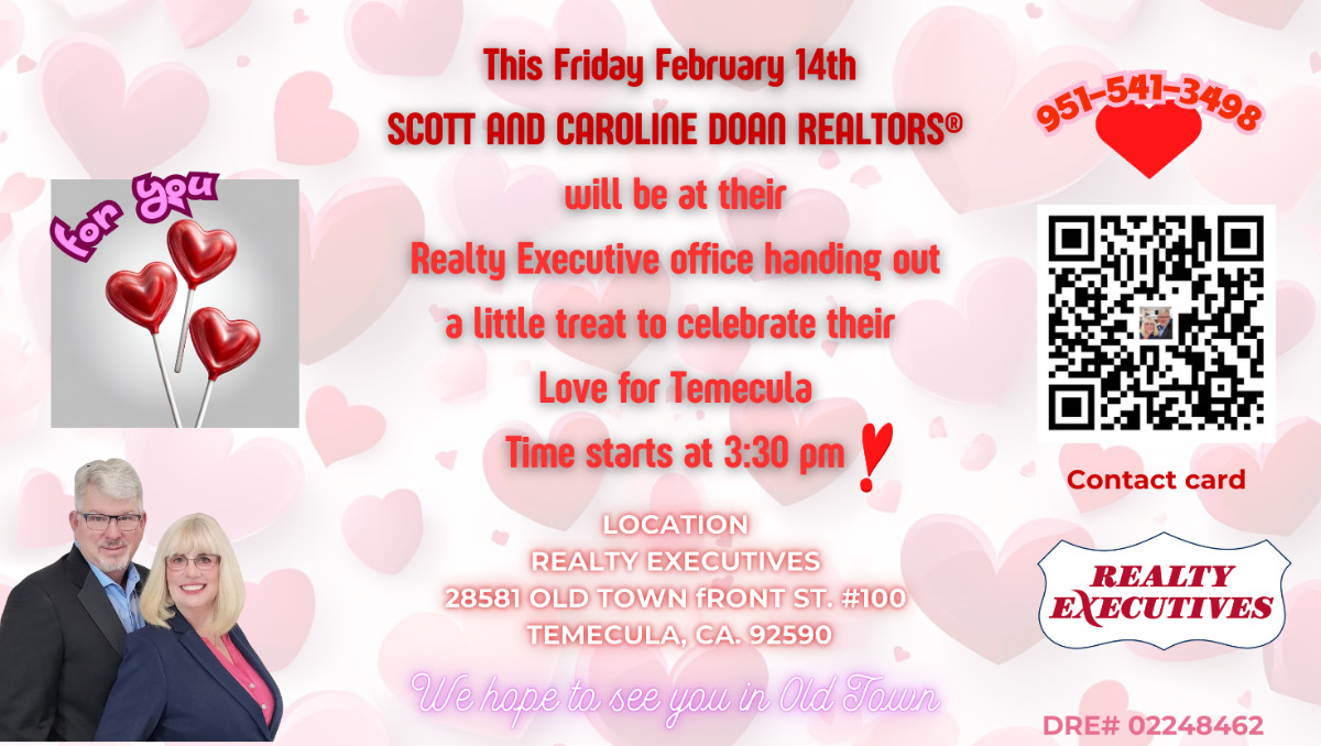 Feb 14 | Happy Valentines Day from Scott and Caroline at Realty ...
