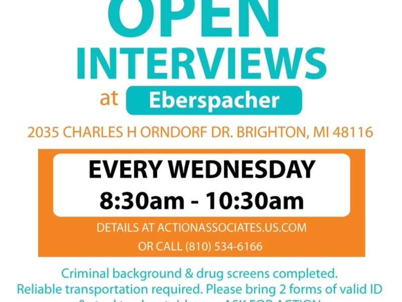 Open Interviews! | Brighton, MI Patch