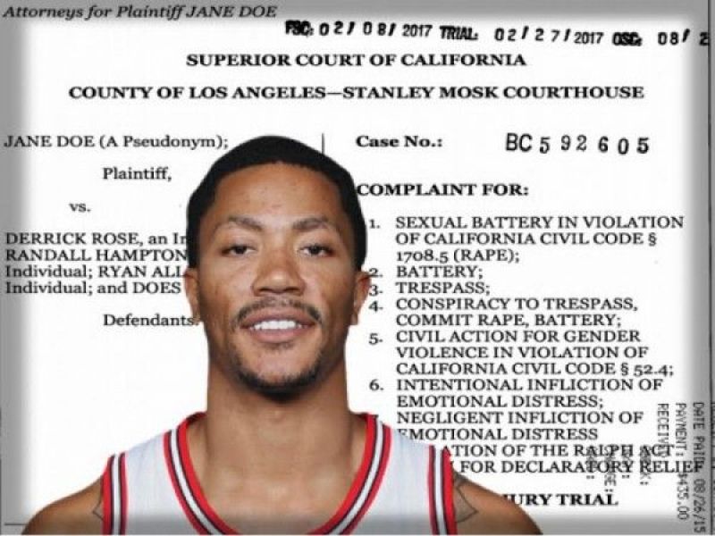 Derrick Rose's Gang-Rape Accuser: 'I Didn't Want Nobody to Know ...