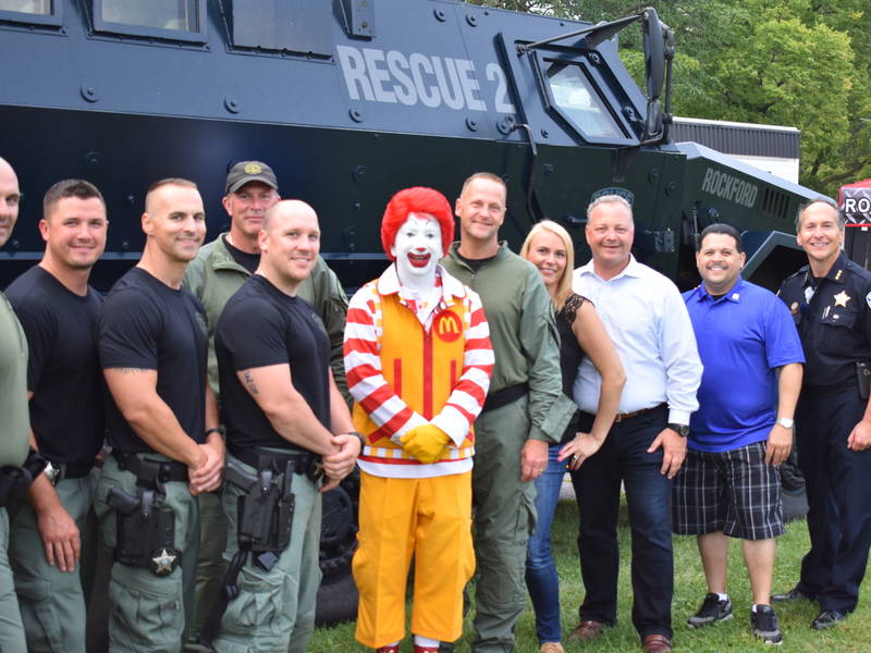 The Rockford Police Department Welcomes Ronald McDonald to NNO ...