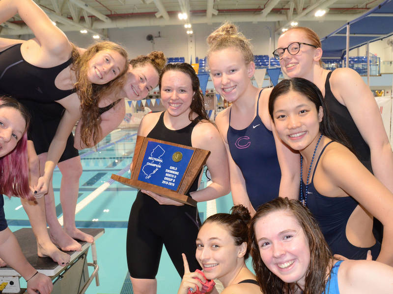 CHS Girls Swimming Win Sectional Title | Chatham, NJ Patch