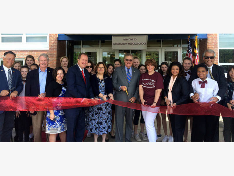 Community Celebrates Dumbarton Middle School Renovation | Towson, MD Patch