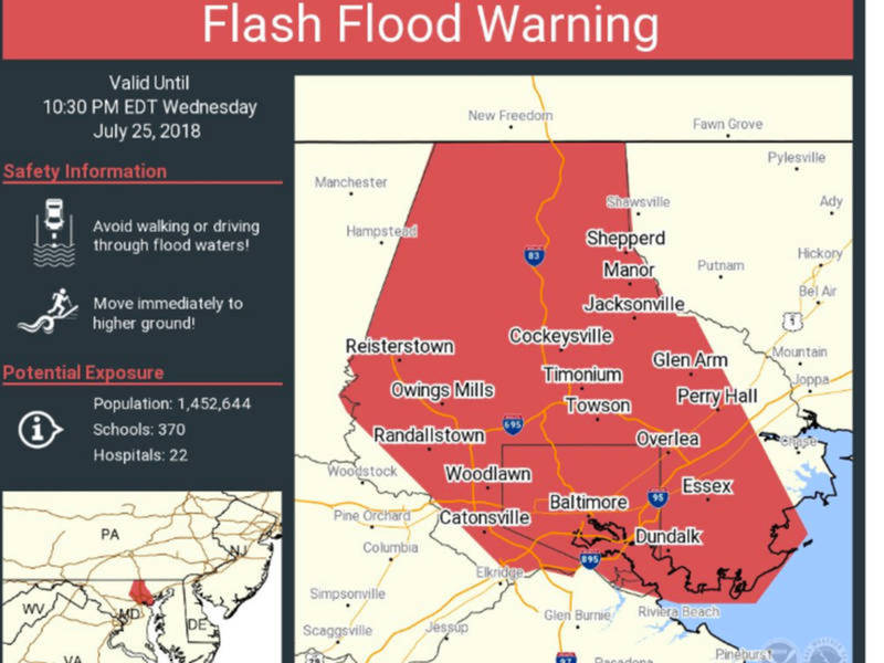 Flash Flood Warning Extended For Anne Arundel | Anne Arundel, MD Patch