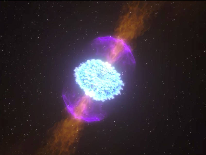 2 Neutron Stars Collide, And The Result Is Pure Gold | Across America ...
