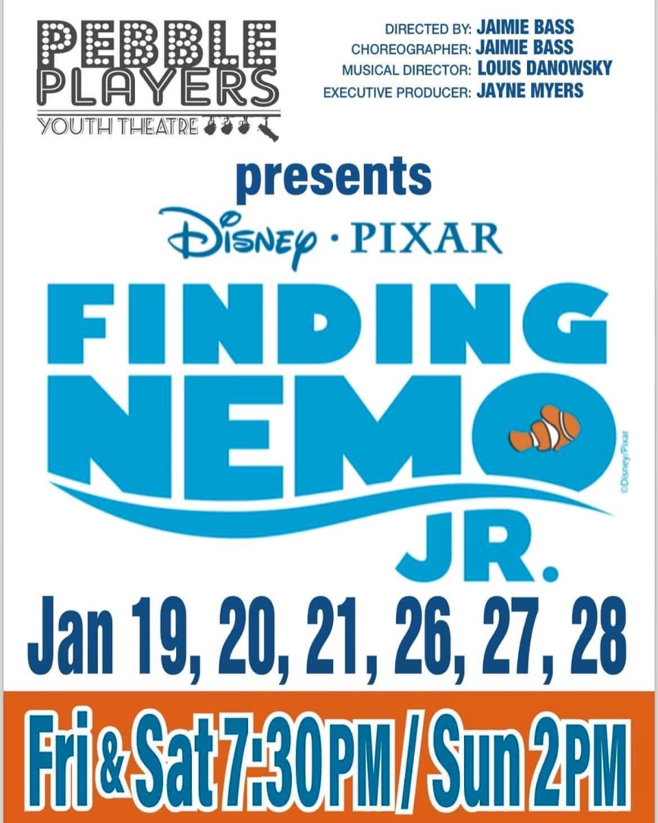 Jan 26 | Dive into the Adventure of Pebble Players Finding Nemo Jr ...