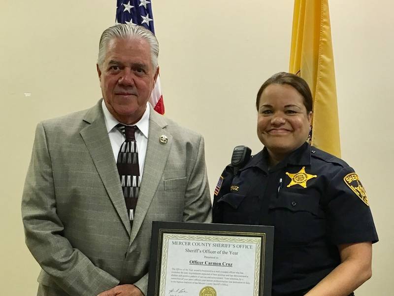 Mercer County Sheriff's Office Names Officer Of The Year | Princeton ...